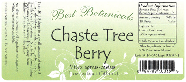 Chaste Tree Berry Extract - BestBotanicals