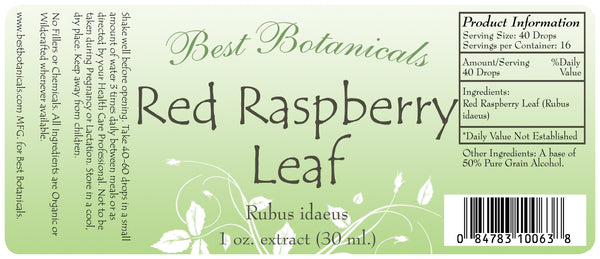 Red Raspberry Leaf Extract - BestBotanicals