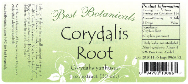 Corydalis Root Extract - BestBotanicals